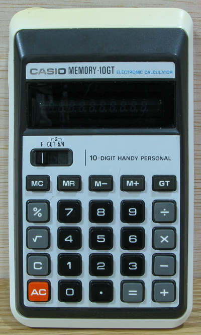 Casio MEMORY-10GT | IT History Society